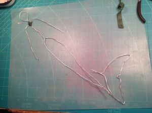 Mermaid Maquette: Armature | Karen Gillmore Art