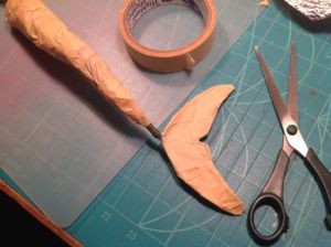 Mermaid Maquette: Armature | Karen Gillmore Art